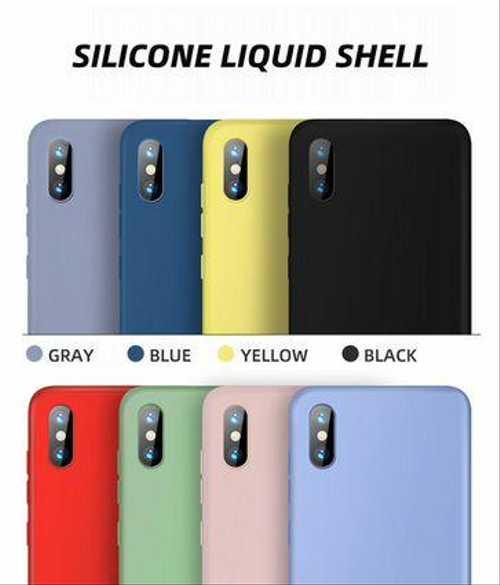 Silicone Case для iPhone без яблочка яркий силикон