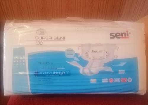 Подгузники для взрослых Super Seni и Seni Standard