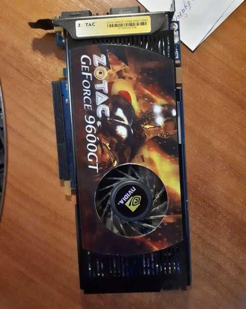 Zotac nvidia GeForce 9600 GT 512mб