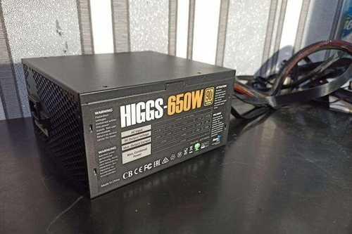 Модульный блок питания Aerocool Higgs 650w