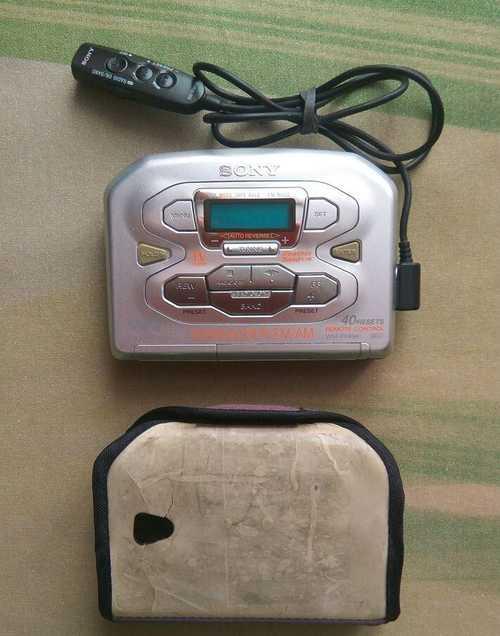 Sony Walkman WM-FX494 TV/AM/FM Portable Cassette Player