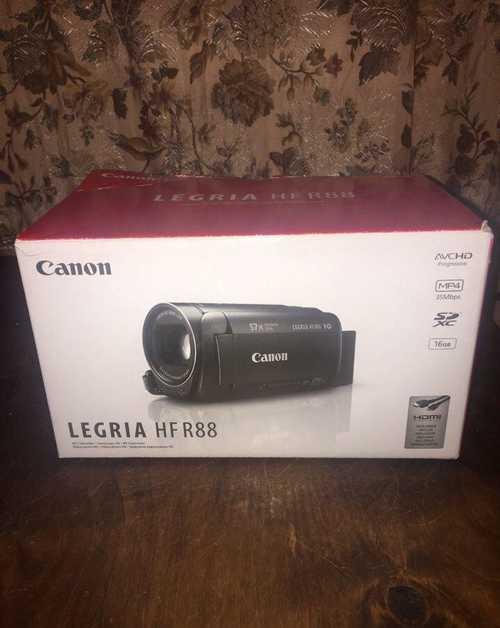Видеокамера Canon legria HF R88