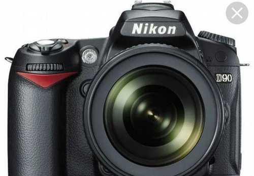 Зеркальный фотоаппарат nikon d90