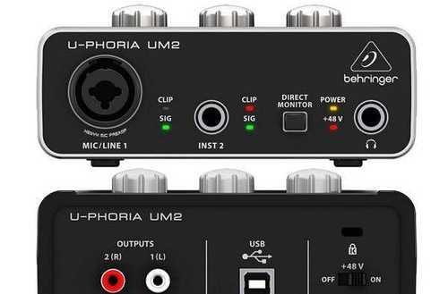 Звуковая карта Behringer UM 2