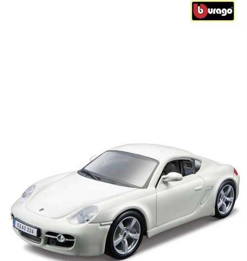 Сборная модель Bburago Porsche Cayman S, металличе
