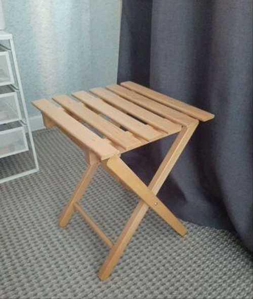 Деревянный табурет IKEA (складной) - 2 штуки