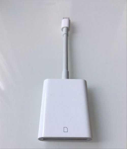 Apple Lightning to SD Card Camera Reader