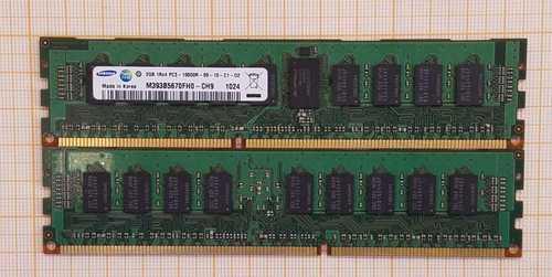 2Gb PC3-10600R DDR3 rdimm ECC REG 1.5V / CL9