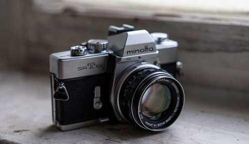 Плёночный фотоаппарат Minolta srt 101