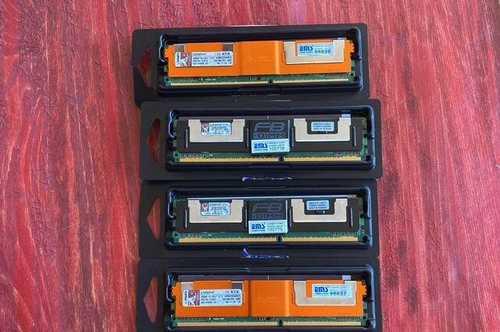 Ddr2 2гб серверная kvr667d2d4f5/2g