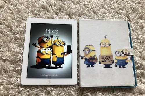 iPad 4 32гб чехол Миньёны