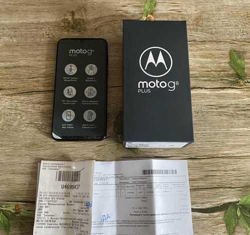 Motorola G8 Plus 64Gb Ростест на гарантии