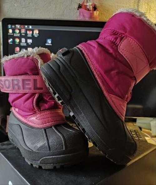 Зимние сапоги sorel 31 размер