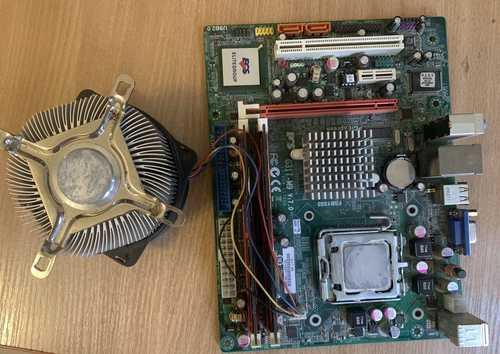 Материнская плата, процессор Pentium E6700 3.2ггц