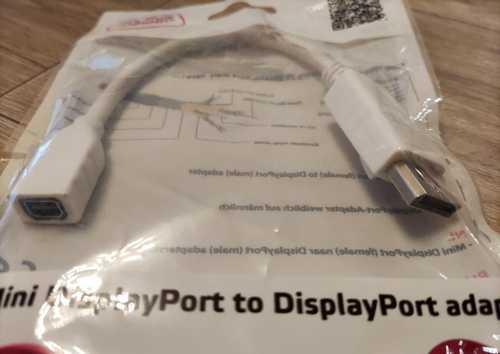 Кабель переходник DisplayPort - miniDisplayPort
