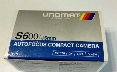 Плёночный фотоаппарат Unomat S600
