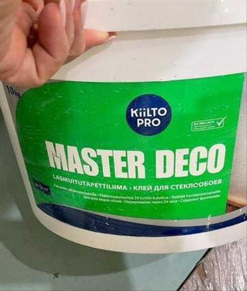 Клей для стеклообоев kiilto Master Deco 10кг