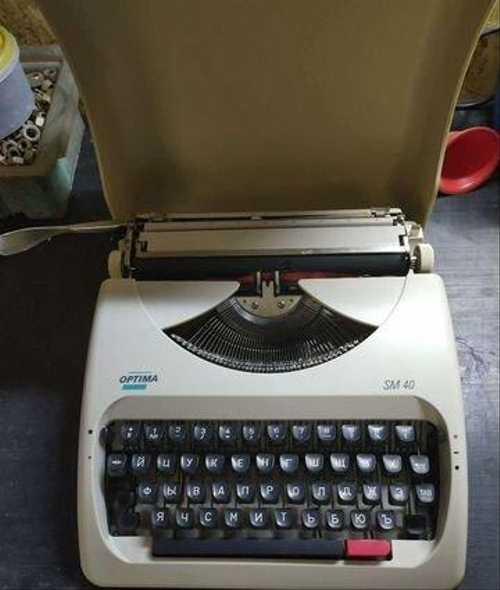 Печатная машинка Optima sm40