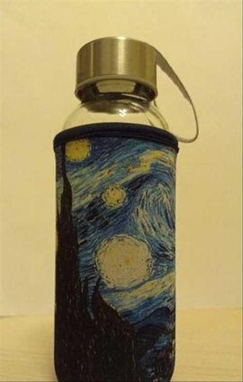 Бутылка стеклянная Ван Гог