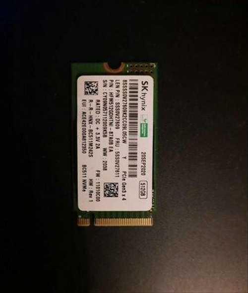 SSD m2 512gb gen3 SKhynix