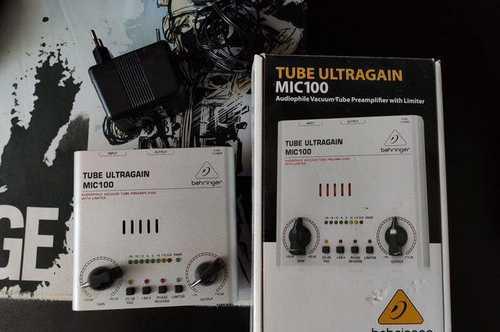 Behringer MIC100 Tube UltraGain