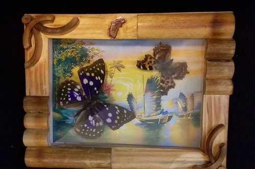 Интерьерная картина "Бабочки"