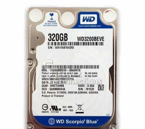 WD HDD 2.5" 320 GB