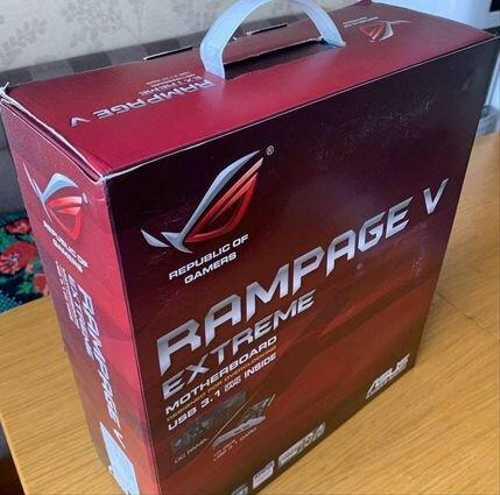 Топ asus Rampage V Extreme x99 + i7 6950X