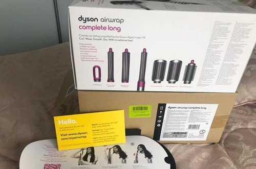 Коробка от стайлера dyson airwrap complete long