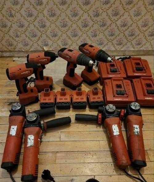 Шуруповерт hilti и болгарка