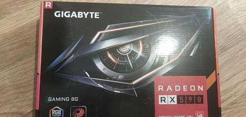 Видеокарта RX 590 8gb Gigabyte