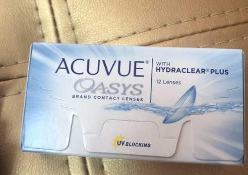 Контактные линзы acuvue Oasis +0,75; 8,8