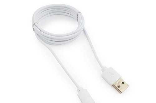 Кабель USB Гарнизон GCC-USB2-AP2-6-W AM/Lightning