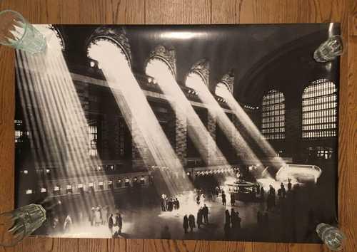 Постер New York - Grand Central Train Station