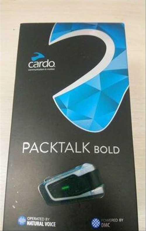 Cardo Scala rider packtalk Bold мотогарнитура