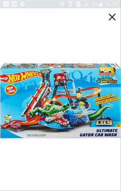 Игрушечный трек Hot Wheels "Невообразимая мойка"