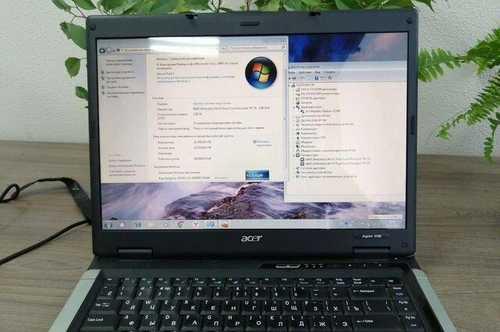 Ноутбук 2х ядерный Acer aspire 5100