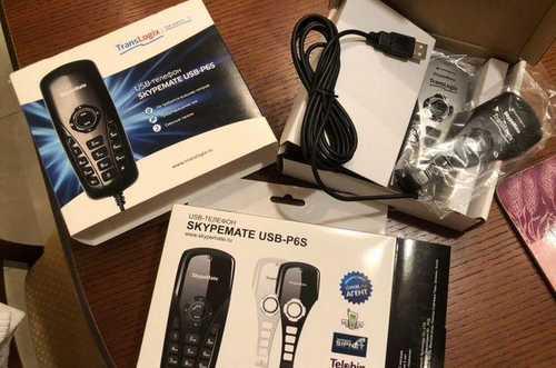 USB телефон Skypemate USB-P6S (скайп,офис и др.)
