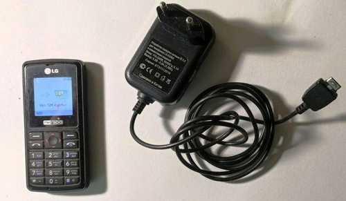 Телефон LG KG270 (зарядка в комплекте)