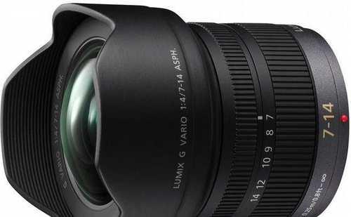 Panasonic Lumix G Vario 7-14mm f/4 Asph