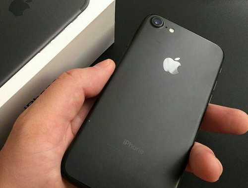 iPhone 7 128 Gb Black Matte. Идеальный