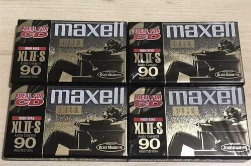 Аудиокассеты Maxell xlii-S 90 новые под запись