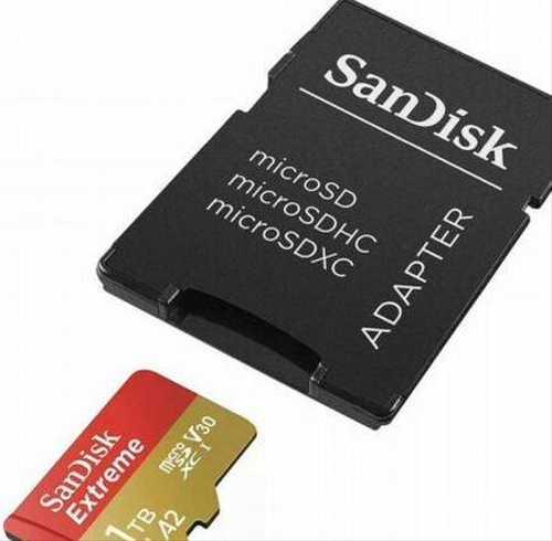 Карта памяти SanDisk 1Tb MicroSD