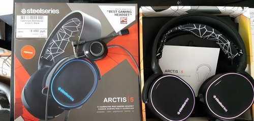 Игровые наушники с микрофоном steelseries Arctis 5