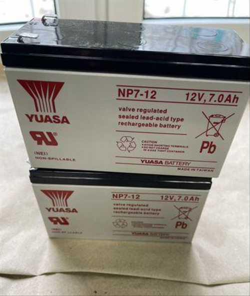 Батарея для ИБП Yuasa np7-12.