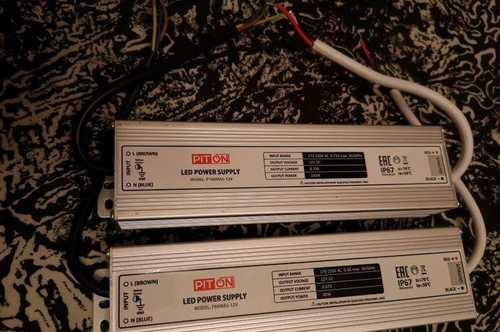 PitOn led power supply новые блок питания 80, 100