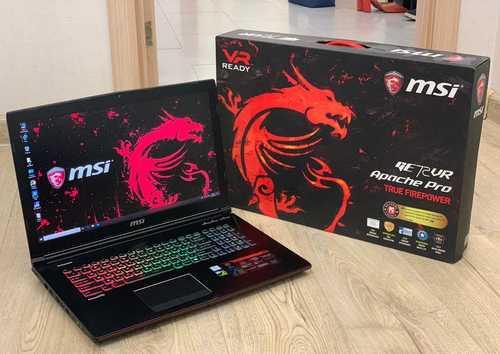 MSI GE72MVR 120 Гц i7-7700HQ/GTX1070