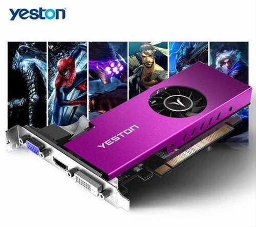 Новая видеокарта Yeston Radeon RX 550 4Gb gddr5