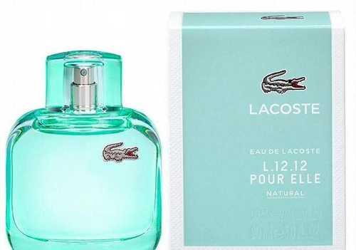 Парфюм lacoste L.12.12 pour elle natural