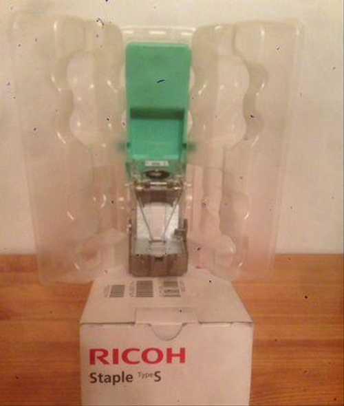 Скрепки в картридже тип S в Ricoh SR3000 и SR3100